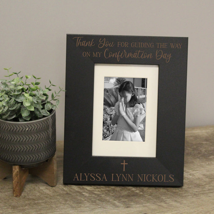 Personalized Confirmation Sponsor Guiding The Way Picture Frame — 28 ...
