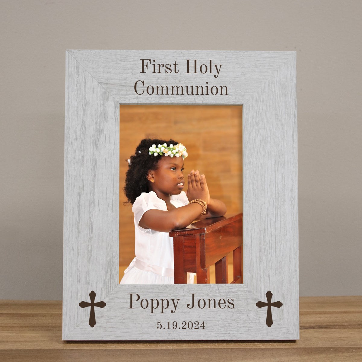 Custom First Holy Communion Picture Frame — 28 Collective