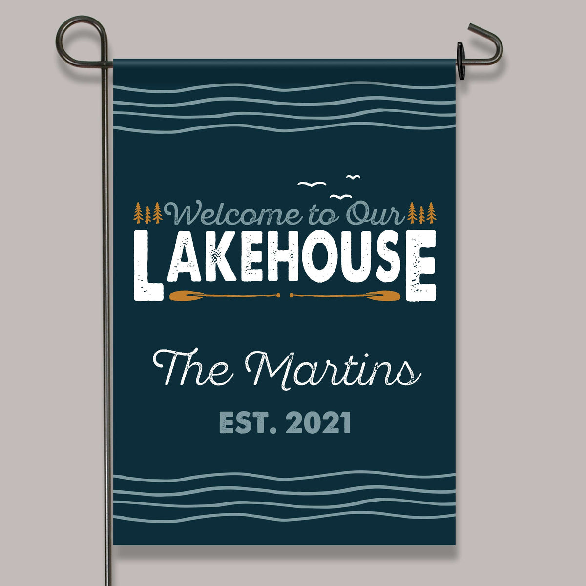 Personalized Lakehouse Flag — 28 Collective