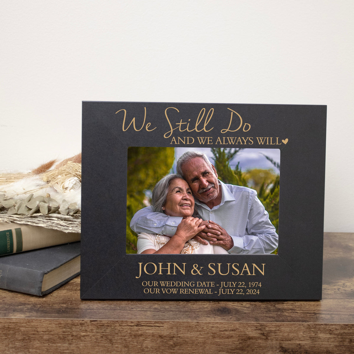 Personalized Vow Renewal Picture Frame — 28 Collective