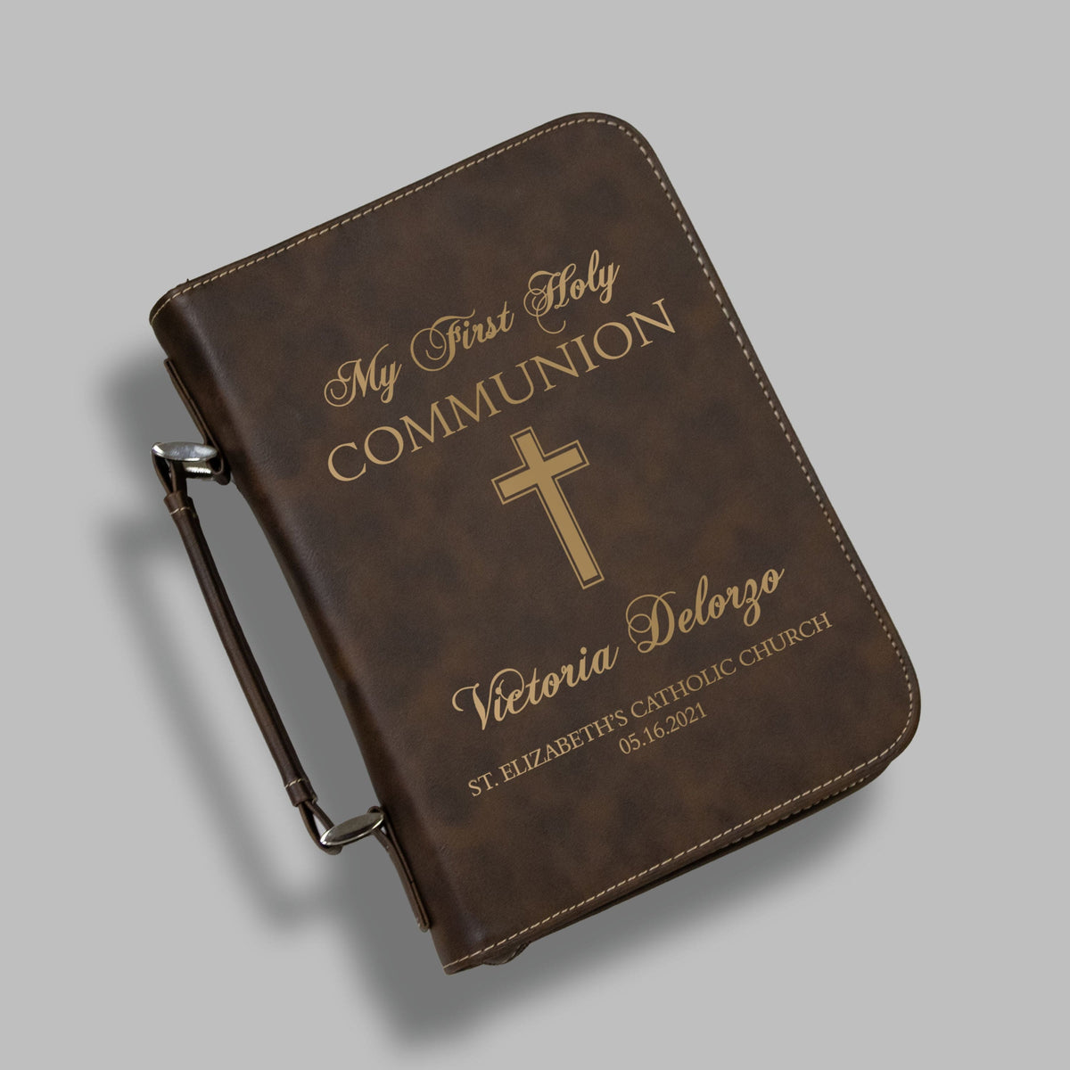 Personalized First Holy Communion Bible Cover — 28 Collective