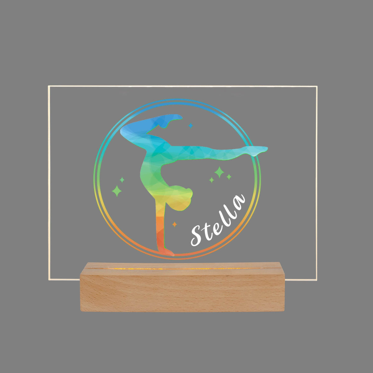 Personalized Gymnastics Tumbling LED Light — 28 Collective