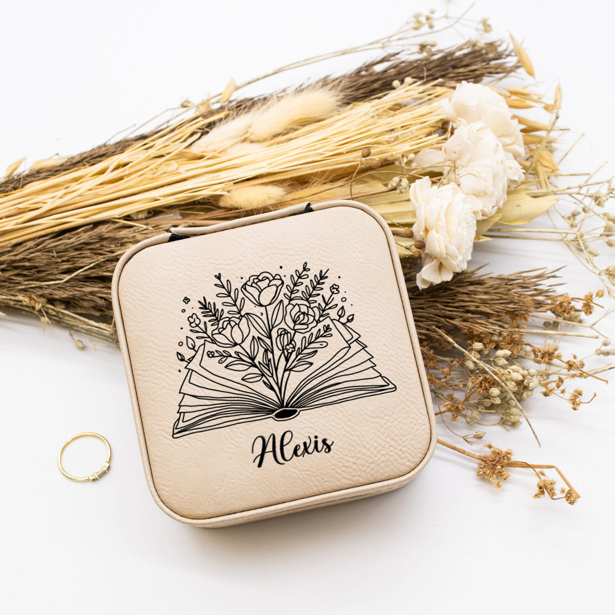 Personalized Book Travel Jewelry Box for Reader — 28 Collective