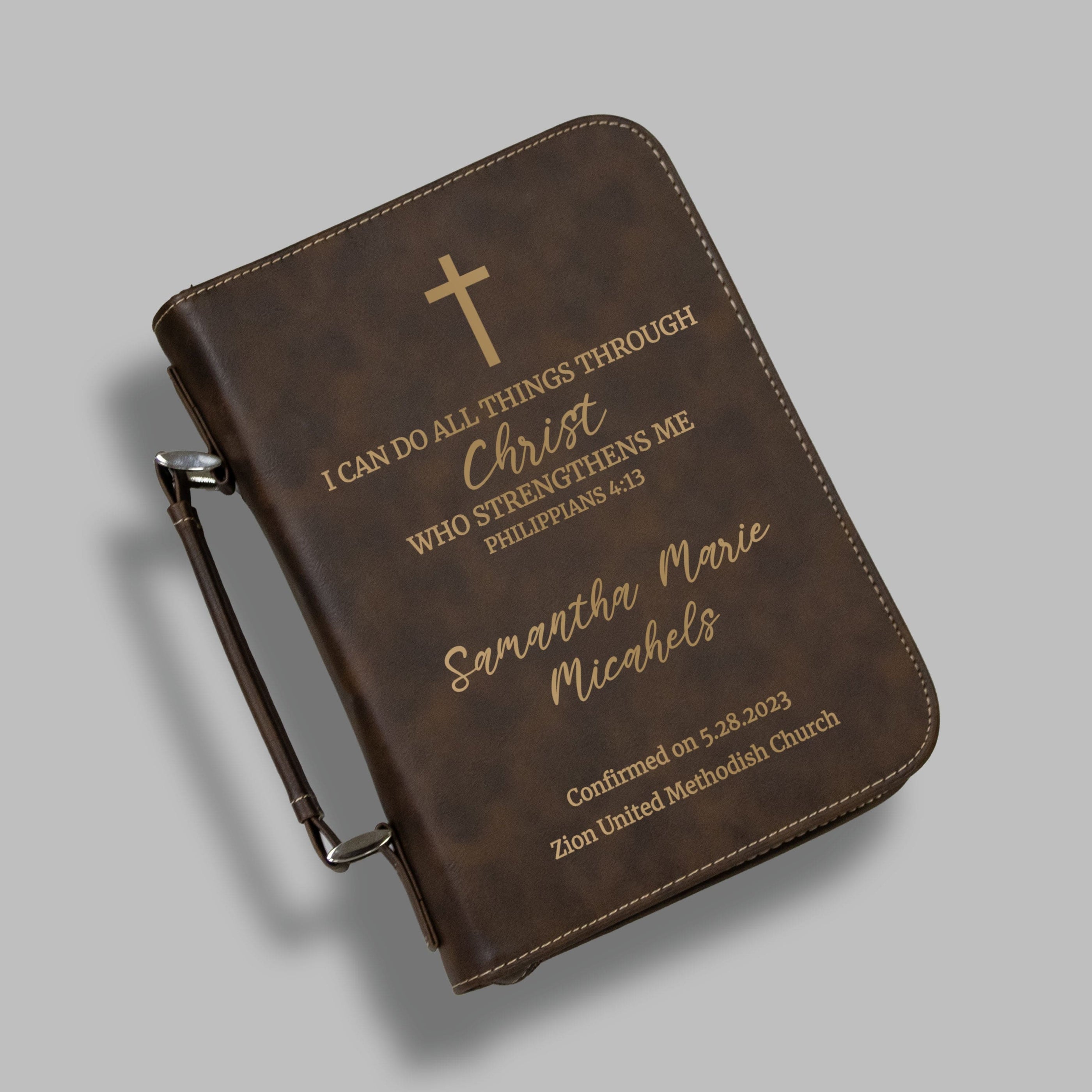 Personalized Confirmation Bible Cover — 28 Collective