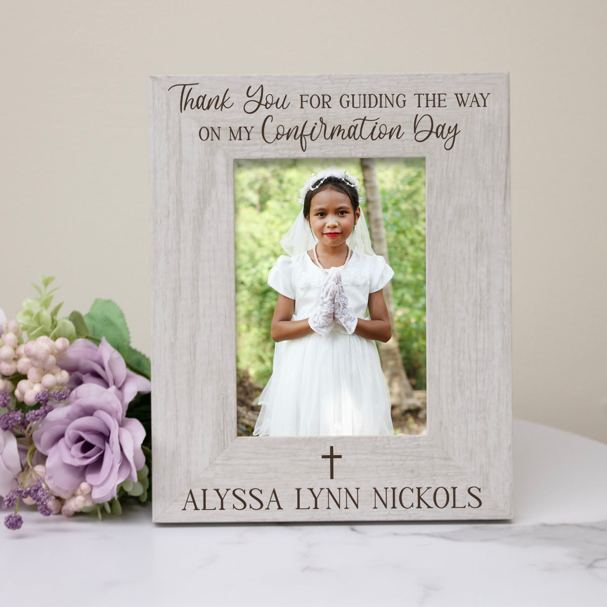 Personalized Confirmation Sponsor Guiding The Way Picture Frame — 28 ...