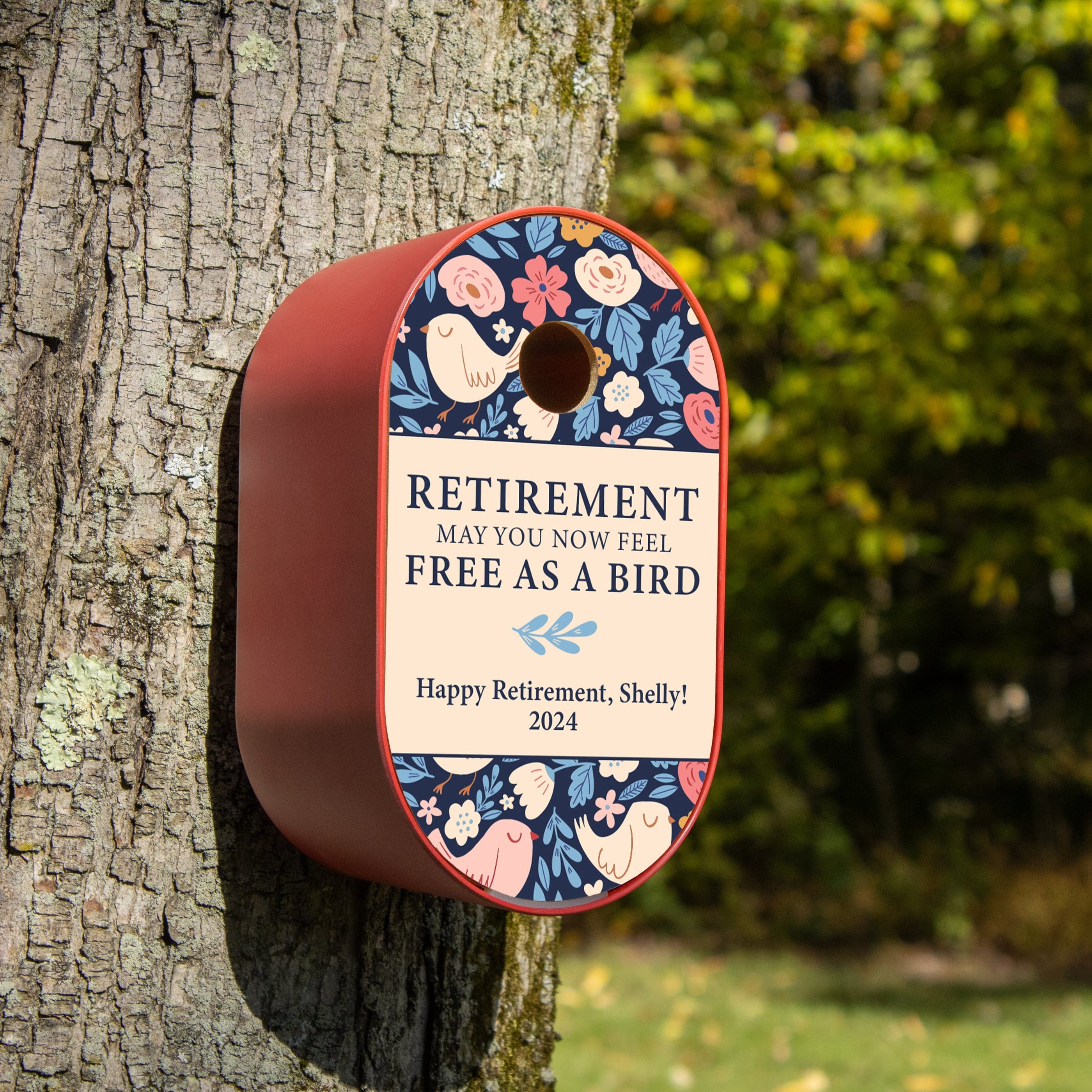 Personalized Retirement Bird House — 28 Collective