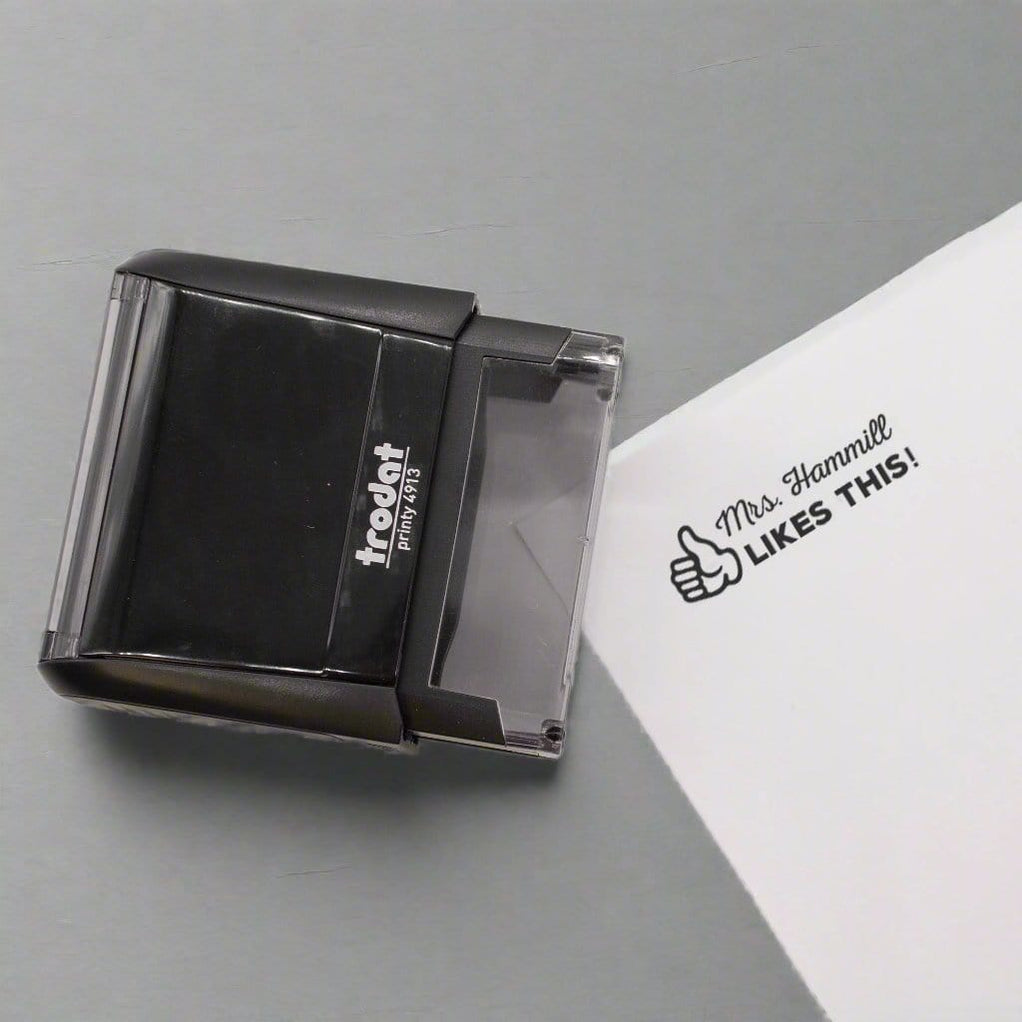 Personalized Teacher Loves This Stamper — 28 Collective