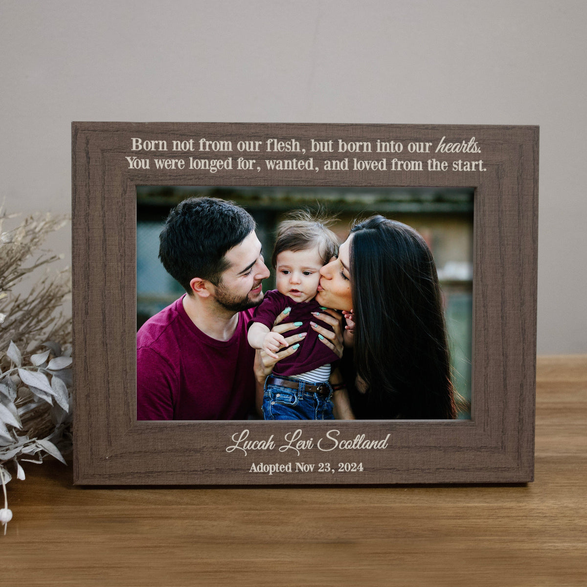 Personalized Child Adoption Day Picture Frame — 28 Collective