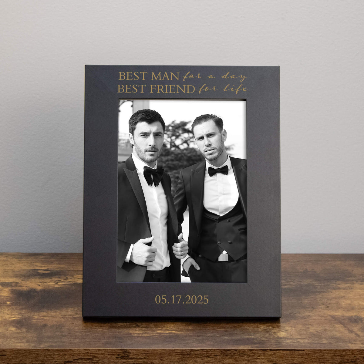 Personalized Best Man Picture Frame — 28 Collective