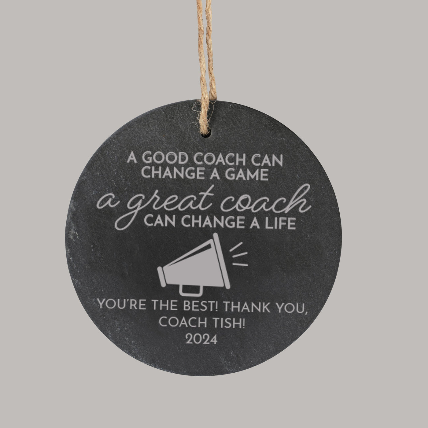 Personalized Cheer Coach Ornament — 28 Collective