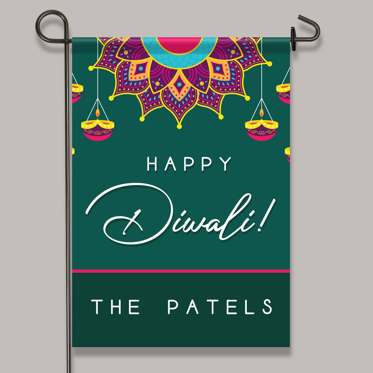 Personalized Diwali Festival of Lights Garden Flag — 28 Collective