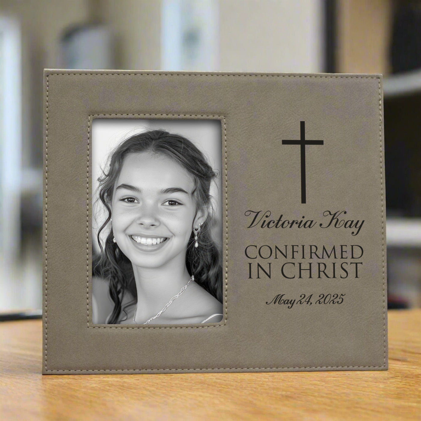 Personalized Confirmed In Christ Picture Frame — 28 Collective