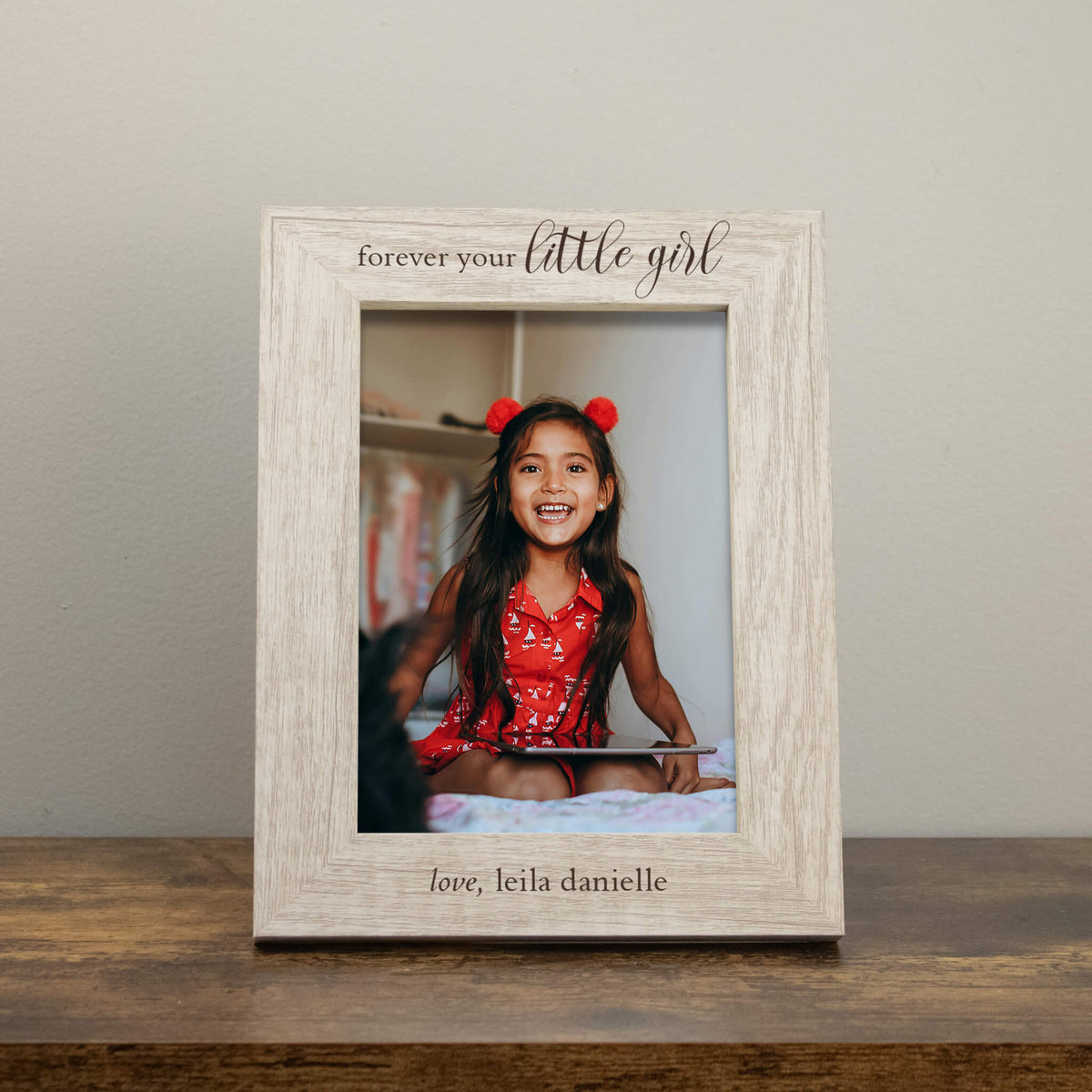 Personalized "Forever Your Little Girl" Picture Frame — 28 Collective