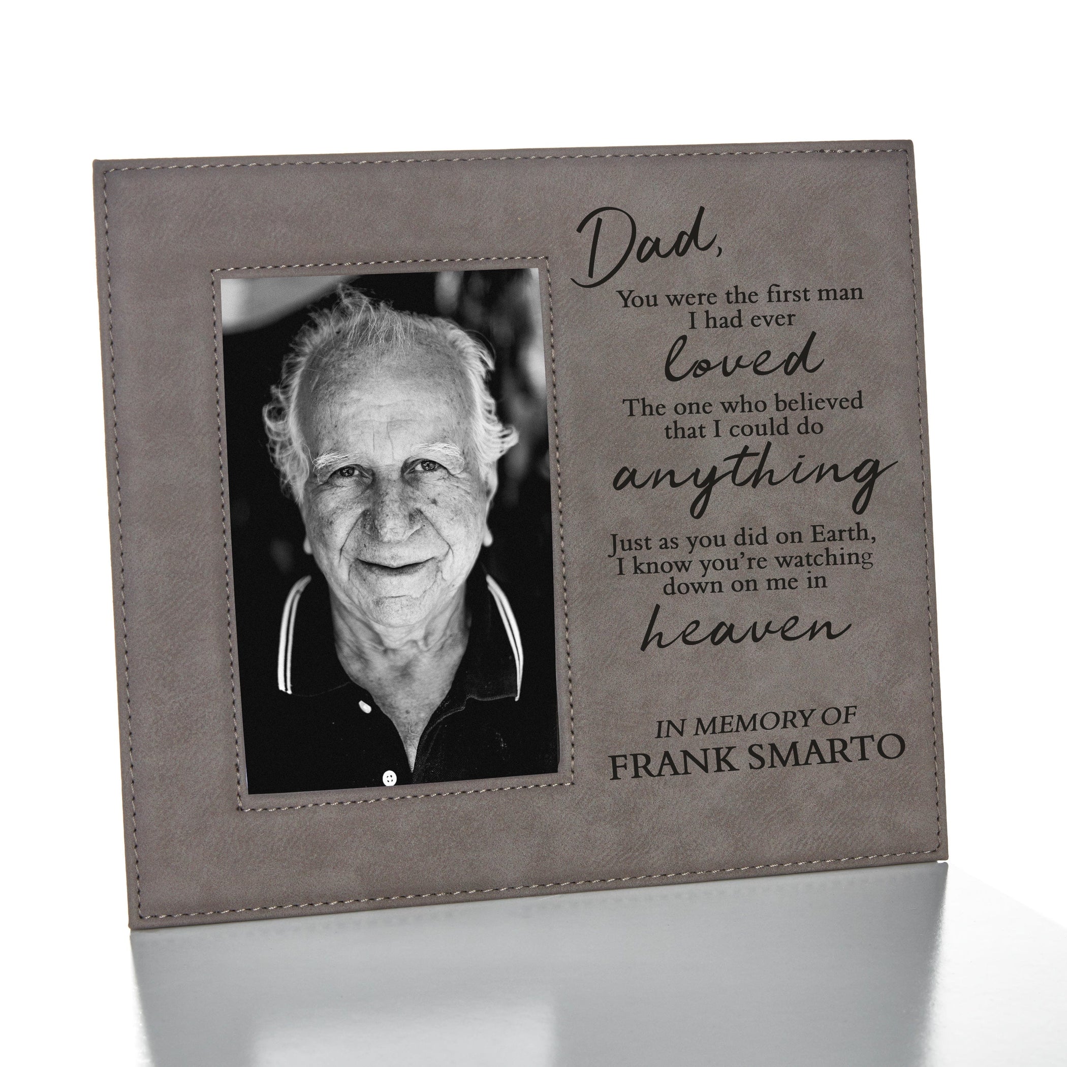 Personalized Dad Memorial Picture Frame — 28 Collective