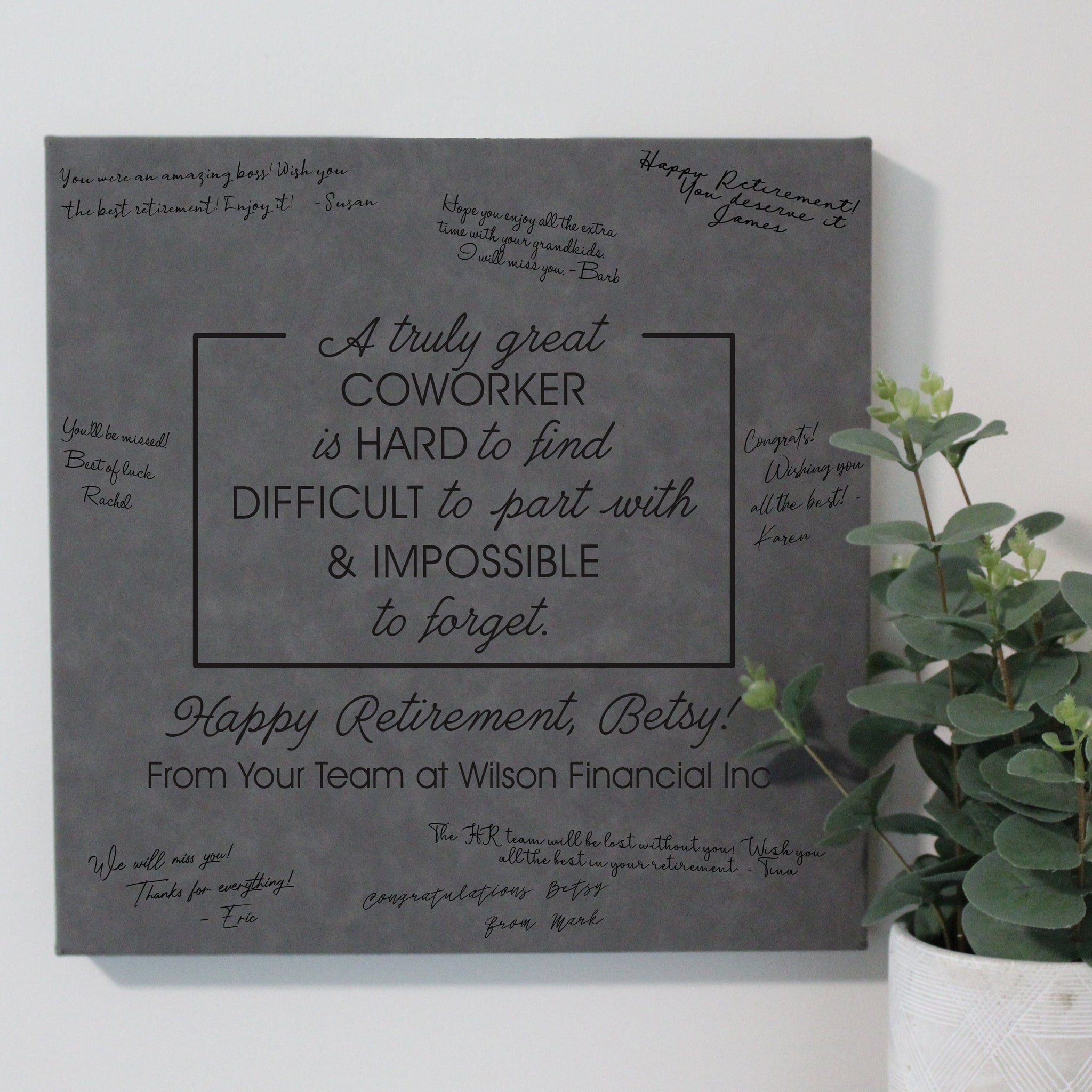 Personalized Retirement Gifts — 28 Collective